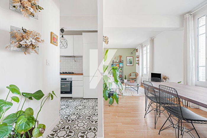 Appartement à vendre - Saint-Ouen, Pasteur, Zola - 3 pièces - 2 chambres