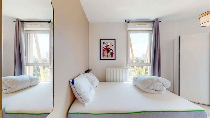 Appartement 1 pièce à Bordeaux-Lac, à louer