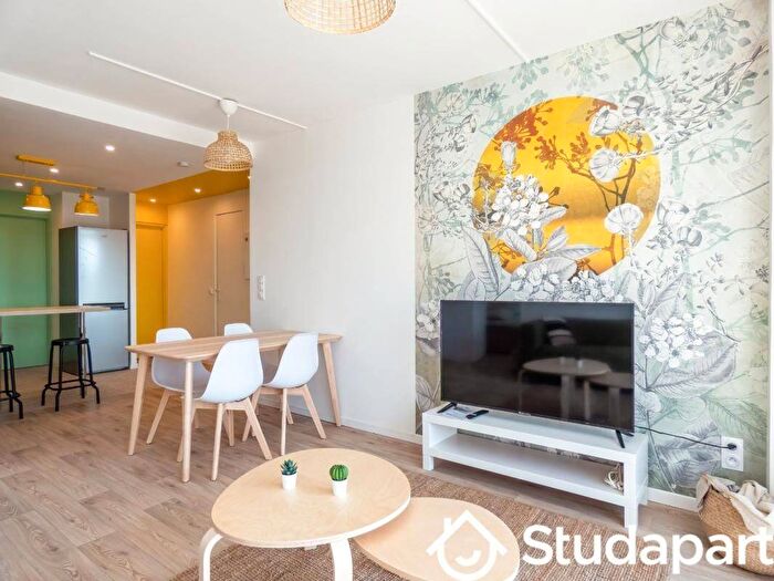 Appartement à louer - Les Essarts, Bron - 1 pièce - 1 chambre