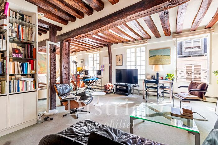 Paris 4ème, Les Iles - Appartement 5 pièces à vendre