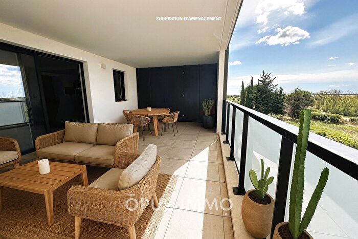 Appartement à vendre - Saint-Jean-de-Védas - 3 pièces - 2 chambres