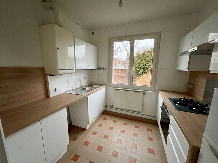 Appartement à louer - Canteleu-Ampere, Lambersart - 3 pièces - 2 chambres