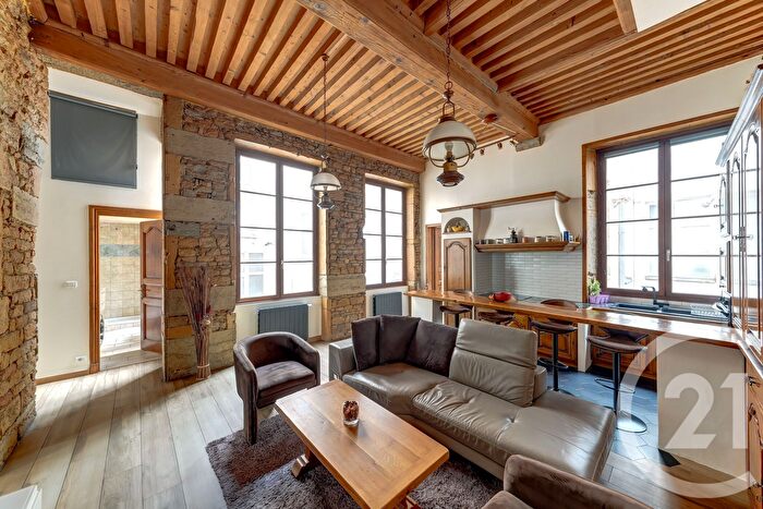 Appartement à vendre - Lyon er , Bas des Pentes, Presquîle - 4 pièces - 3 chambres