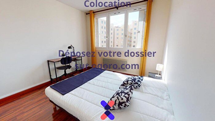 Appartement à louer - Ferrandière Maisons-Neuves, Villeurbanne - 5 pièces - 4 chambres