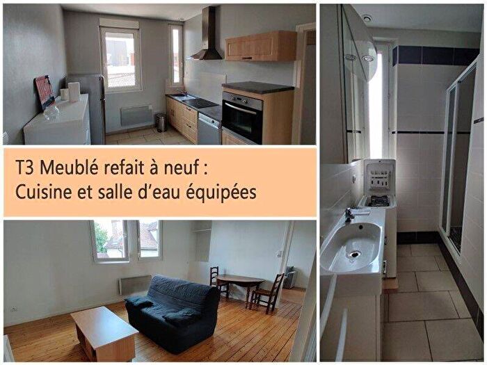 Appartement à louer - Cathédrale, Troyes - 3 pièces - 2 chambres