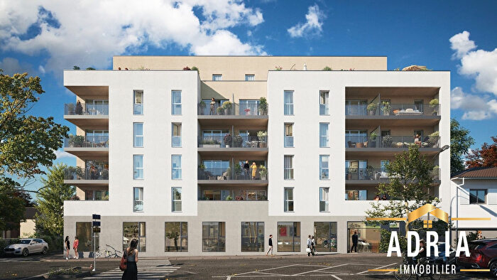 Appartement à vendre - Bourgoin-Jallieu - 3 pièces - 2 chambres