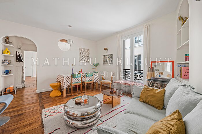 Appartement 3 pièces à vendre à Paris 18ème, Barbès, Château Rouge