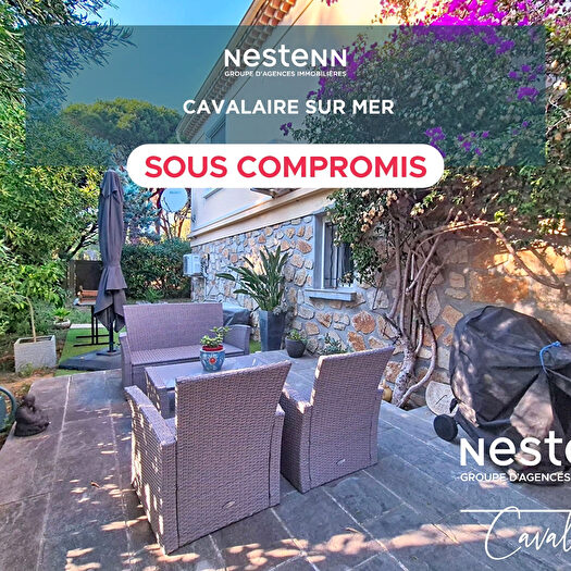 Appartement à vendre - Cavalaire-sur-Mer, Le Parc- Frais Vallon, Le Jas - 3 pièces - 2 chambres