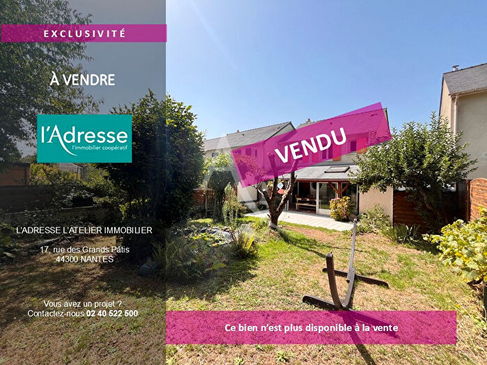 Maison à vendre - Nantes, Nantes Erdre, La Beaujoire, Saint-Joseph de Porterie - 4 pièces - 3 chambres