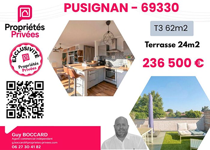 Appartement 3 pièces à vendre - Pusignan