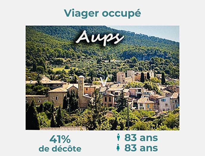 Appartement à vendre - Aups - 3 pièces - 2 chambres