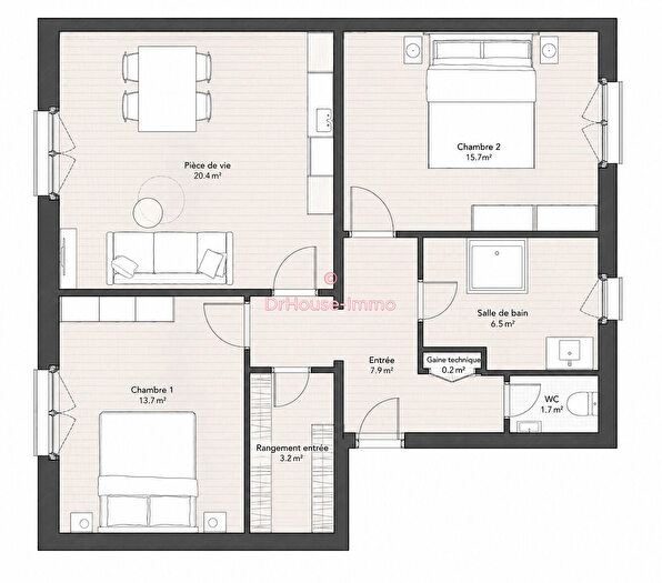Maisons à vendre et appartements à louer - 3