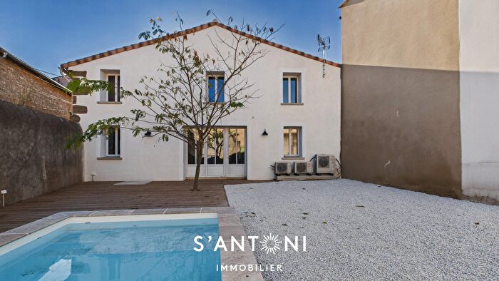 Maison à vendre - Puissalicon - 5 pièces - 4 chambres