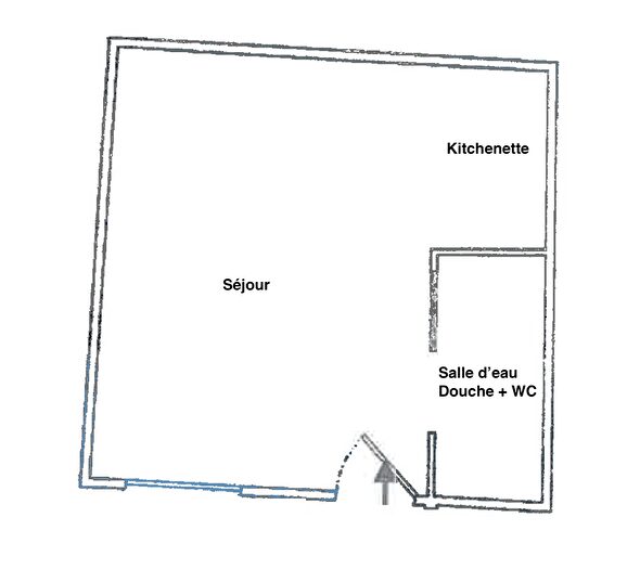 Appartement à vendre - Paris e , Arts-et-Métiers - 1 pièce