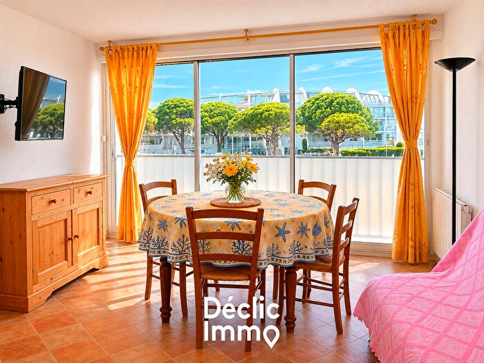 Le Grau-du-Roi, Port Camargue, Les Marinas, Plage Sud, Plage Nord : Appartement 2 pièces à vendre