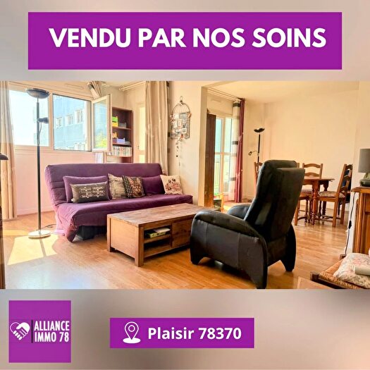 Appartement à vendre - Plaisir, Ebisoires - 4 pièces - 3 chambres