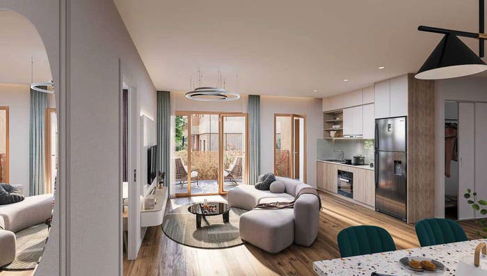 Bron, Bron Piscine, Le Lessivas - Maison 3 pièces à vendre