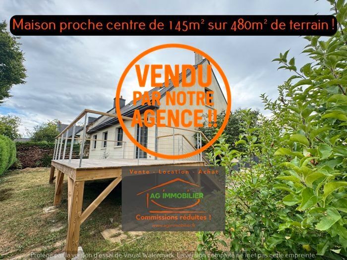 Maison à vendre - Pacé - 7 pièces - 4 chambres