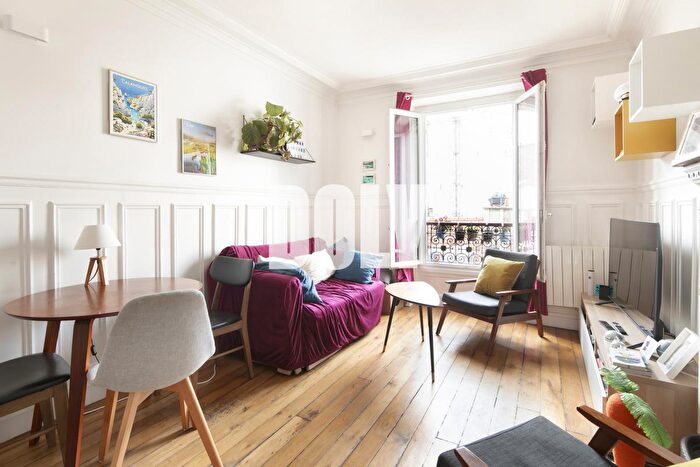 Paris 11ème, Belleville, Saint-Maur : Appartement 2 pièces à vendre
