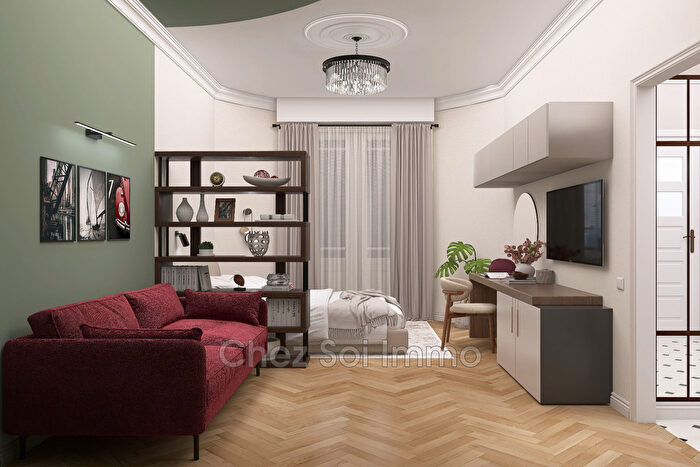 Appartement 1 pièce à Nice, Parc Impérial, Le Piol, à vendre