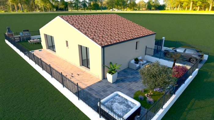 Colombières-sur-Orb : Maison 4 pièces à vendre