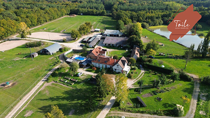 Maison à vendre - Ligny-le-Ribault - 10 pièces - 6 chambres