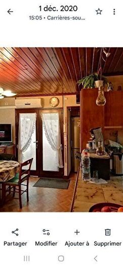 Maison à louer - Saint Blaise, Carrières-sous-Poissy - 2 pièces - 1 chambre