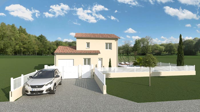 Lancié - Maison 4 pièces à vendre