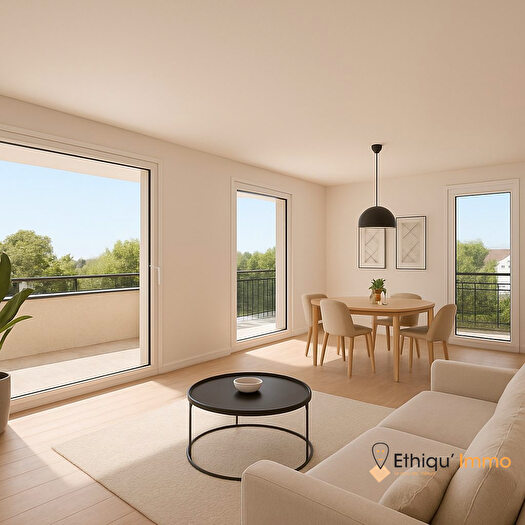 Appartement à vendre - Illkirch-Graffenstaden, Centre Ouest - 4 pièces - 3 chambres