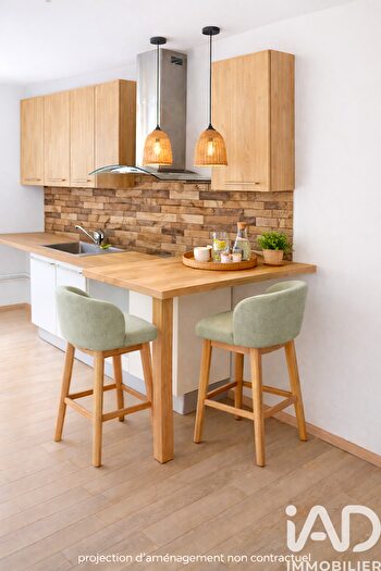 Appartement à vendre - Arras, Centre-ville - 3 pièces - 1 chambre