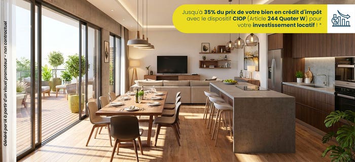 Maison 3 pièces à vendre à Saint-Paul, Centre-ville, Etang