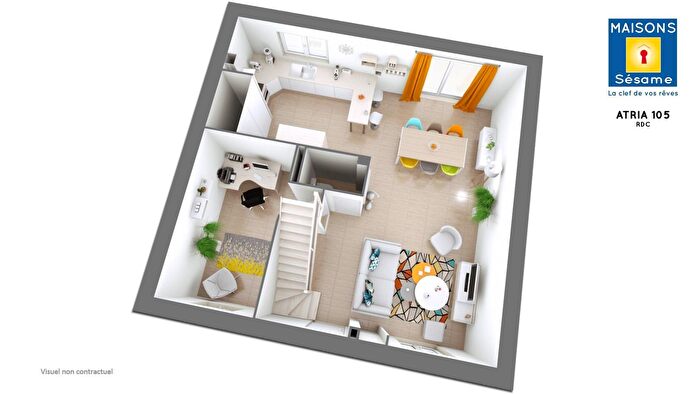 Maison à vendre - Étampes - 6 pièces - 4 chambres