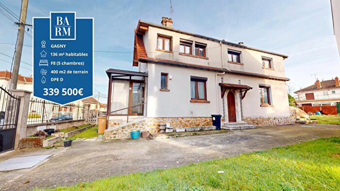 Maison à vendre - Gagny, Maison Blanche - 8 pièces - 5 chambres