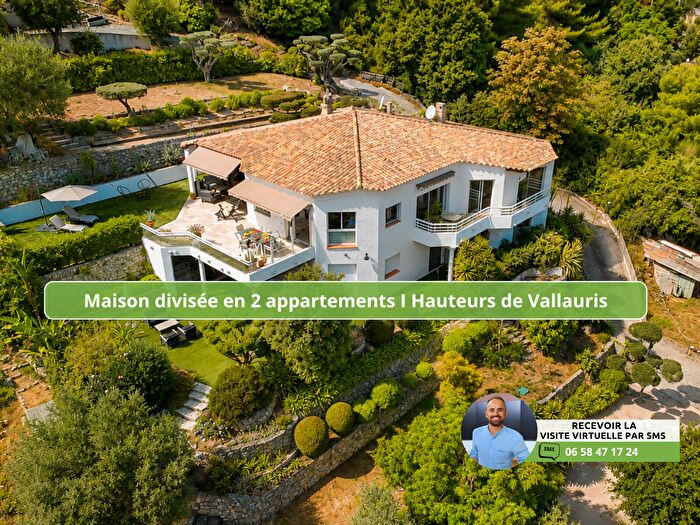 Vallauris, Les Issarts, Subreville : Maison 5 pièces à vendre