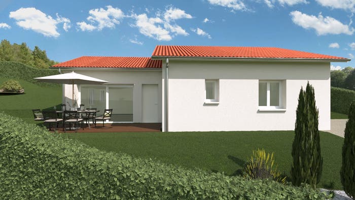 Maison 4 pièces à Saint-Pierre-la-Palud, à vendre