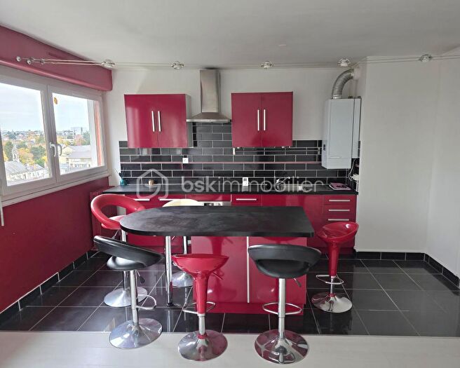 Appartement à vendre - Orléans, Saint-Marc, Faubourg Bourgogne - 3 pièces - 2 chambres
