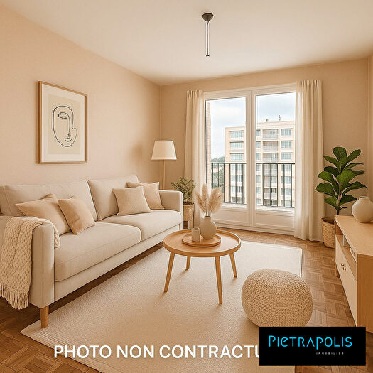 Appartement à vendre - Villeurbanne - 4 pièces - 3 chambres