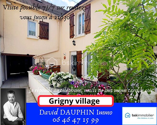 Maison 5 pièces à Grigny, Centre-ville, Blanc Manteaux, à vendre