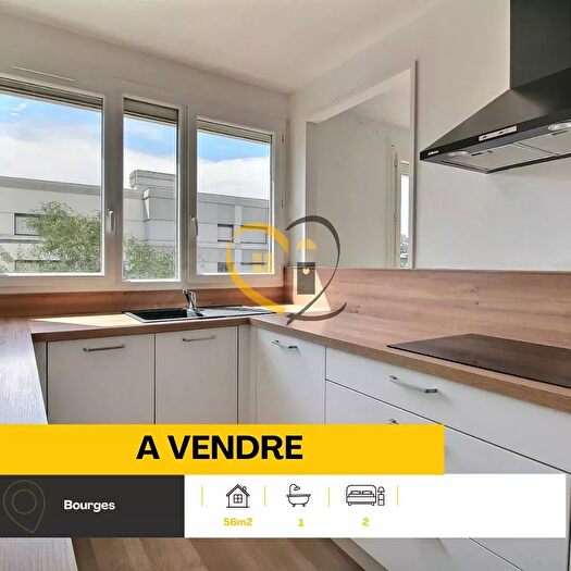 Appartement 3 pièces à vendre à Bourges, Aéroport, Vauvert, Pierrelay, Pissevieille