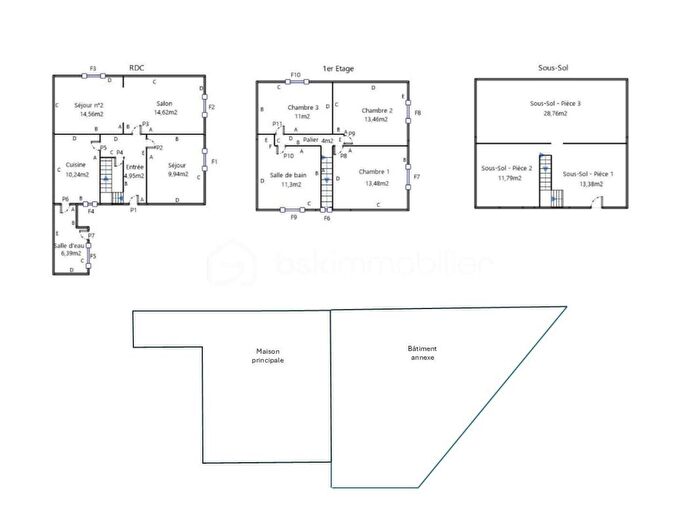 Maisons à vendre et appartements à louer - 3
