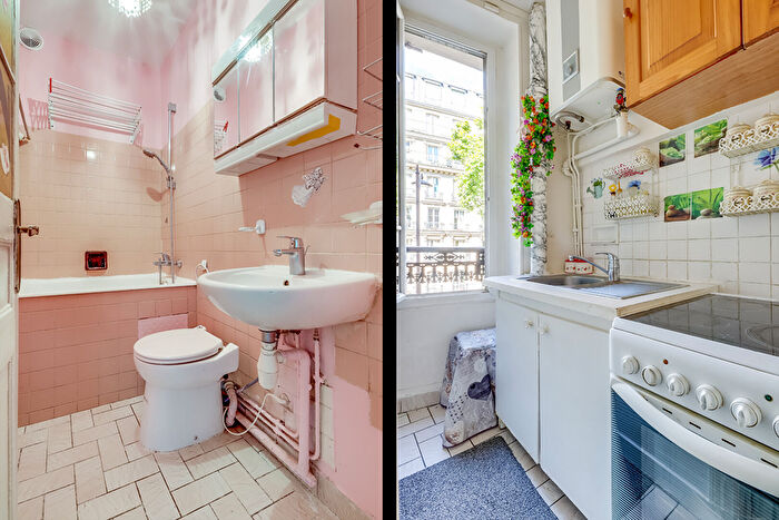 Appartement 2 pièces à Paris 17ème, Batignolles, Cardinet, à vendre