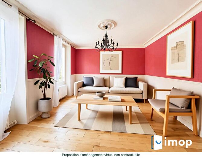 Melun, Rive de Seine, Sud : Appartement 3 pièces à vendre