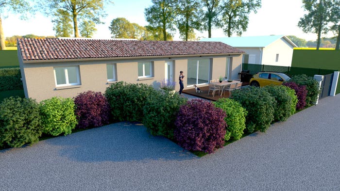 Maison 4 pièces à Nègrepelisse, à vendre