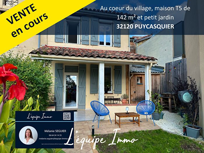 Maison à vendre - Puycasquier - 5 pièces - 3 chambres