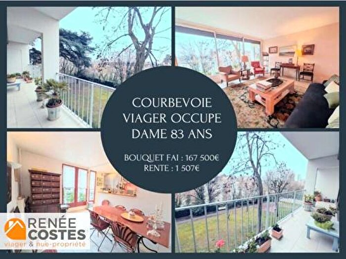 Appartement à vendre - Courbevoie, Hôtel de ville - 3 pièces - 3 chambres