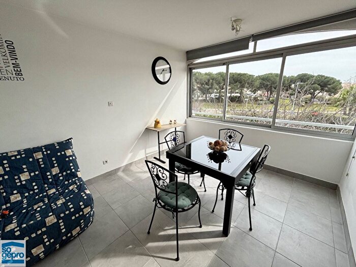 Appartement à louer - Le Cap dAgde - 2 pièces - 1 chambre