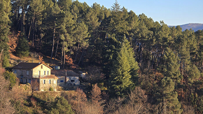 Maison à vendre - Saint-Sauveur-de-Montagut - 9 pièces - 7 chambres