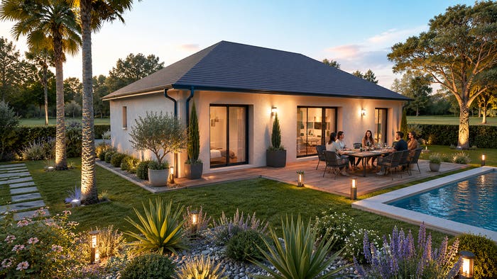 Maison 4 pièces à Poey-de-Lescar, à vendre