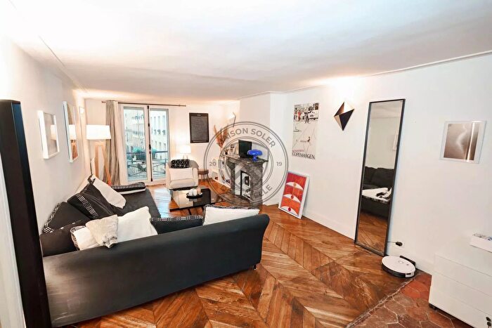 Appartement à vendre - Paris e , Saint-Gervais - 2 pièces - 1 chambre