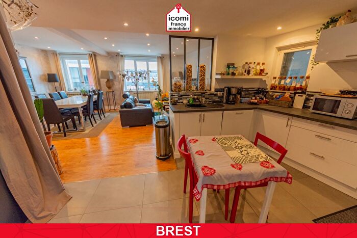 Appartement à vendre - Brest, Kérourien - 4 pièces - 2 chambres